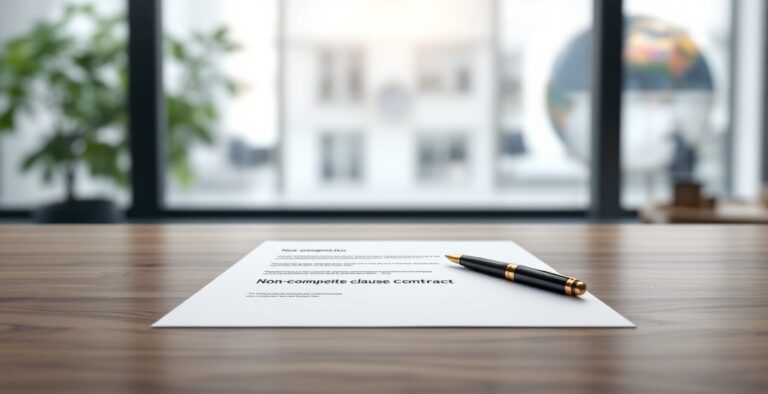 Non Compete Clause Contract | Law & More