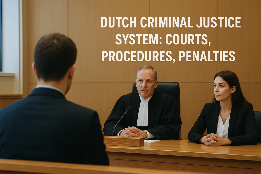 Dutch Criminal Justice System: Courts, Procedures, Penalties | Law & More
