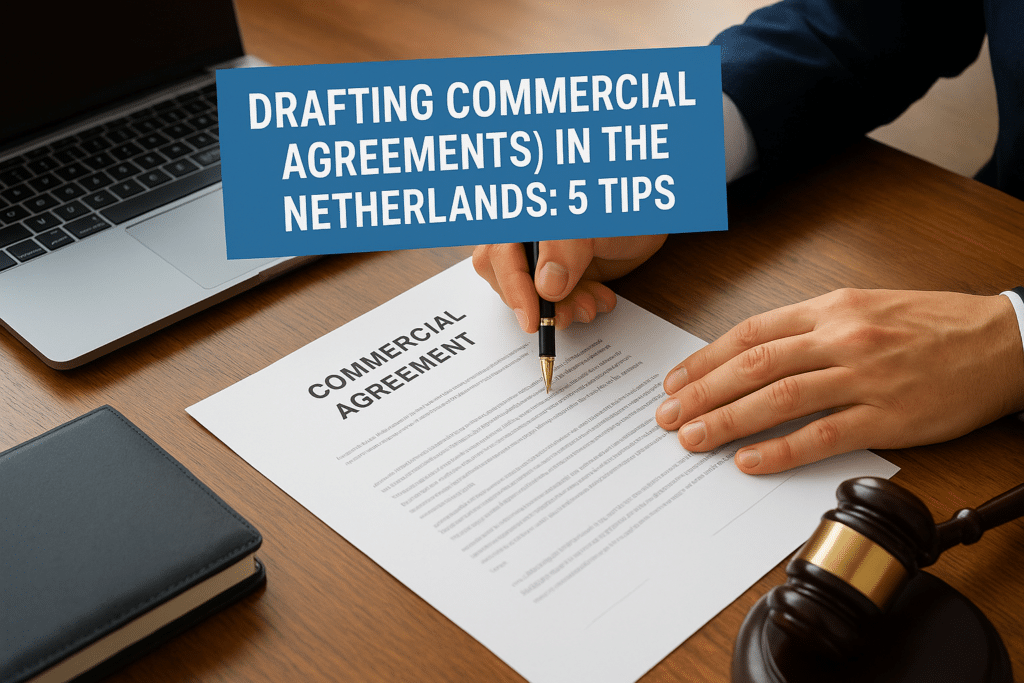 Drafting Commercial Agreements In The Netherlands: 5 Tips | Law & More
