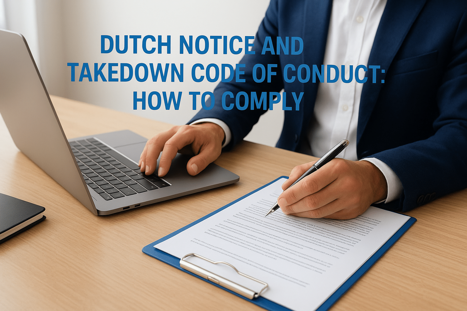 Dutch Notice And Takedown Code Of Conduct: How To Comply | Law & More